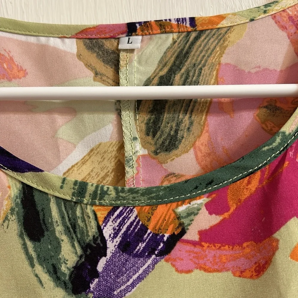 Tops | Tub 9 Beautiful Sleeveless Top Such Vibrant Colors That Look ...